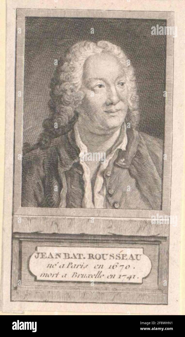 Jean baptiste rousseau hi-res stock photography and images - Alamy