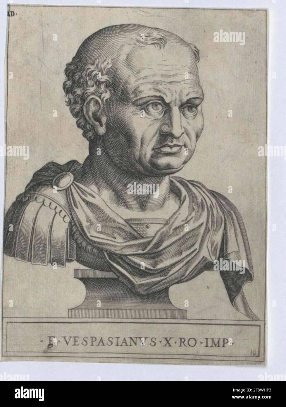 Vespasian, Roman Emperor Stock Photo - Alamy