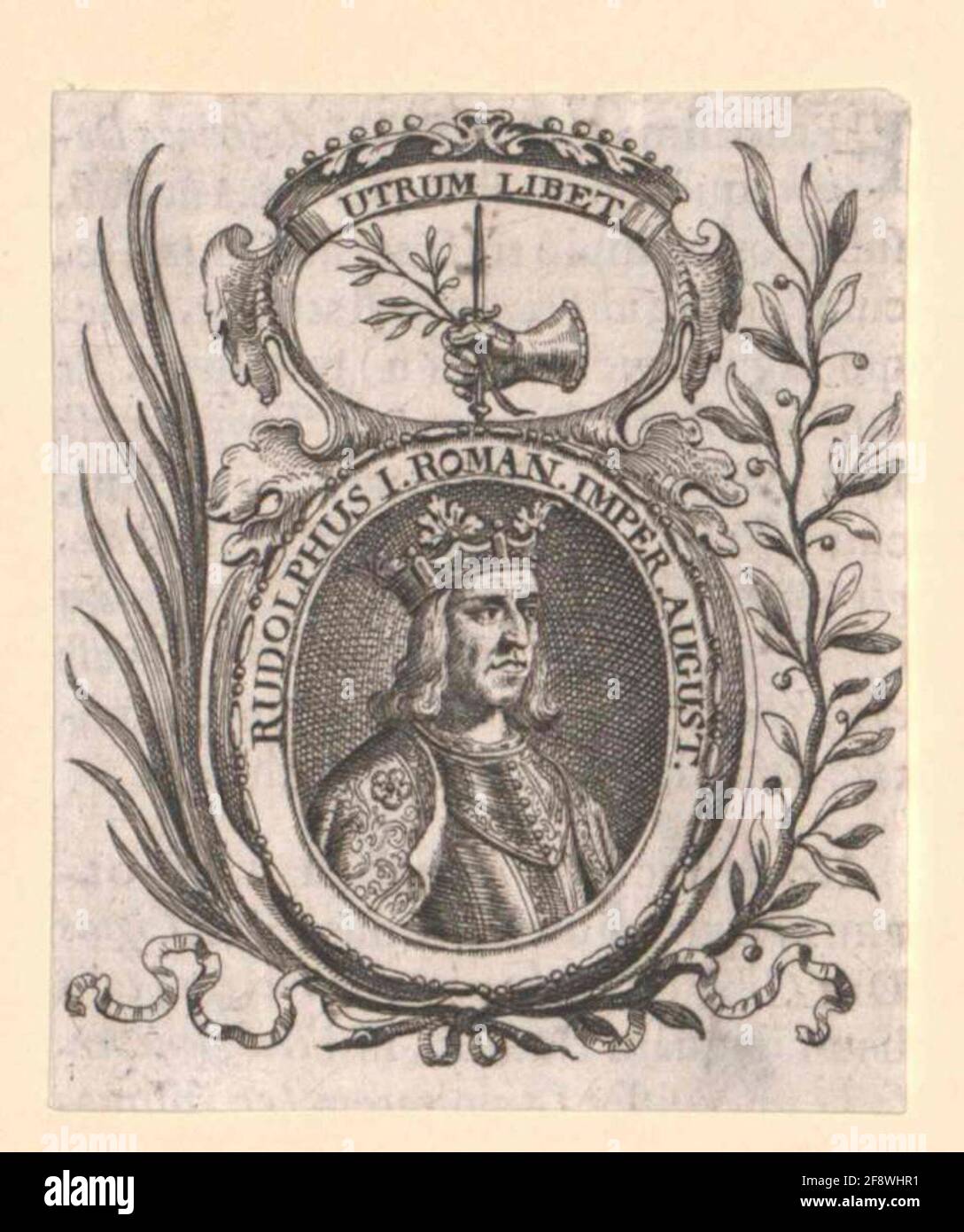 Rudolf I of Habsburg, King Stock Photo - Alamy