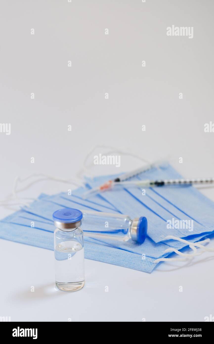 Creative ideas of diabetes concept. Insulin injection. Fighting with ...