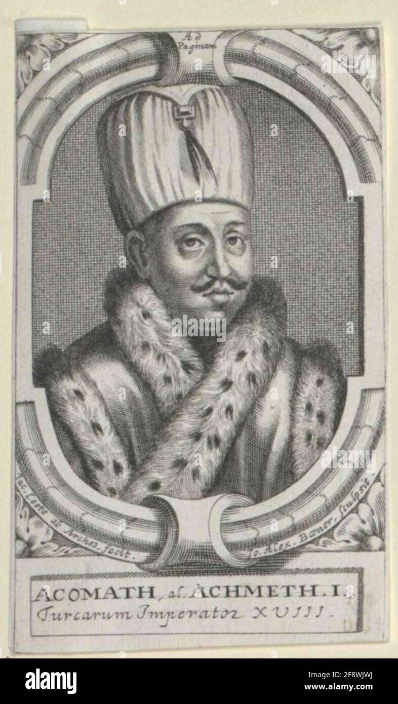 Achmet I., Sultan of Turkey Stock Photo - Alamy