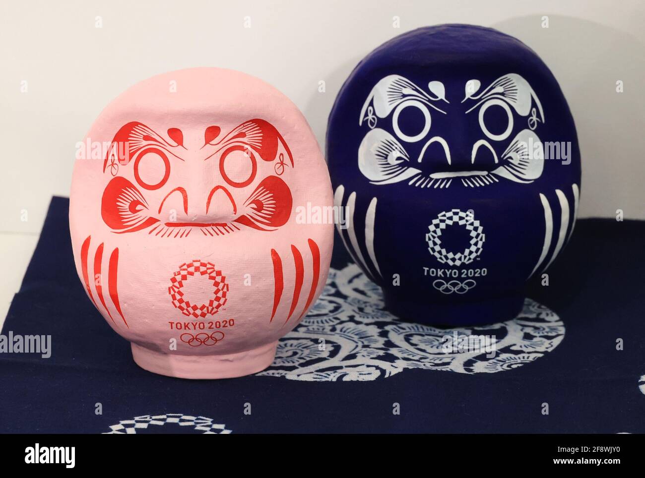 Tokyo, Japan. 15th Apr, 2021. Gunma prefecture's traditional Dharma ...