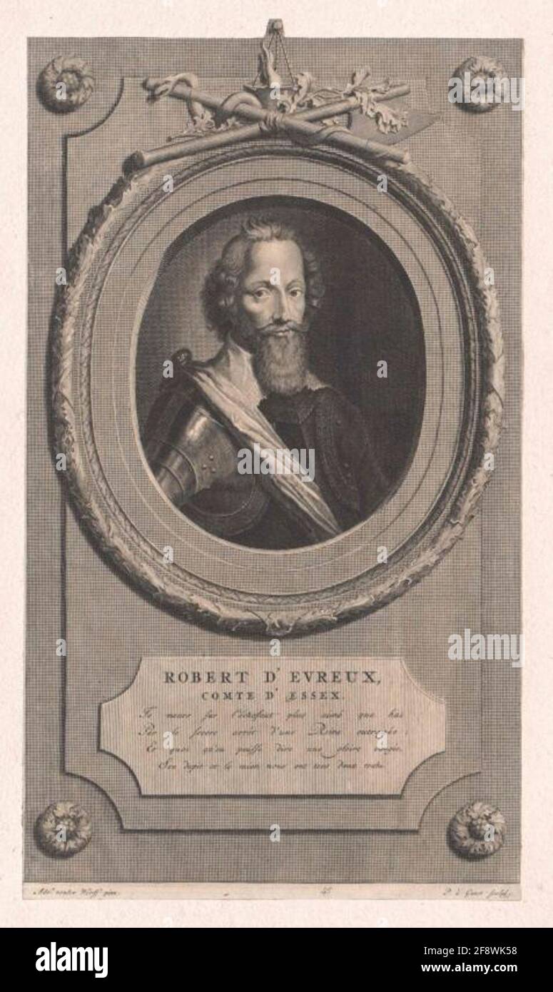 Essex, Robert Devereux Earl of Stecher: Gunst, Pieter Stevens Vandation ...
