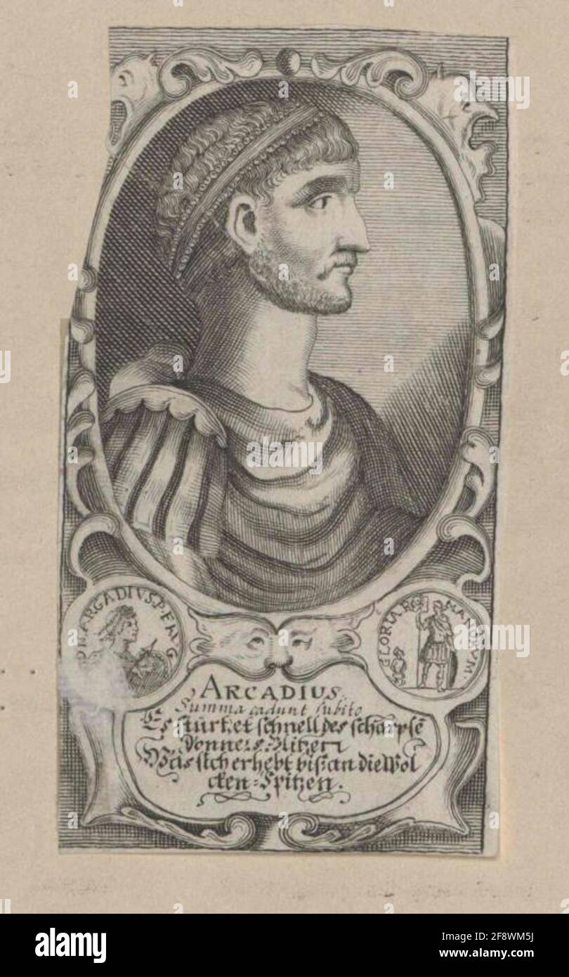 Byzantine emperor arcadius hi-res stock photography and images - Alamy