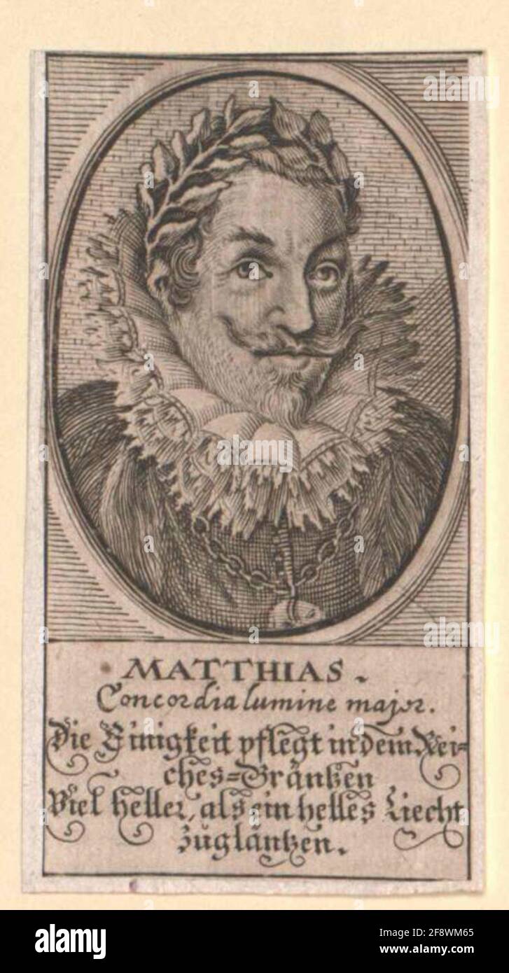 Matthias I., Roman-German Kaiser Stock Photo - Alamy