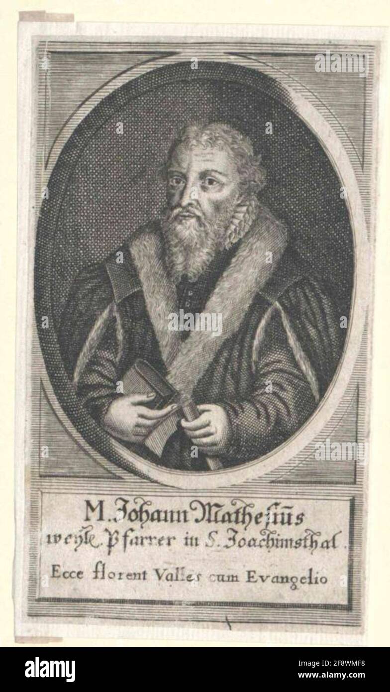 Mathesius, Johann Stock Photo - Alamy