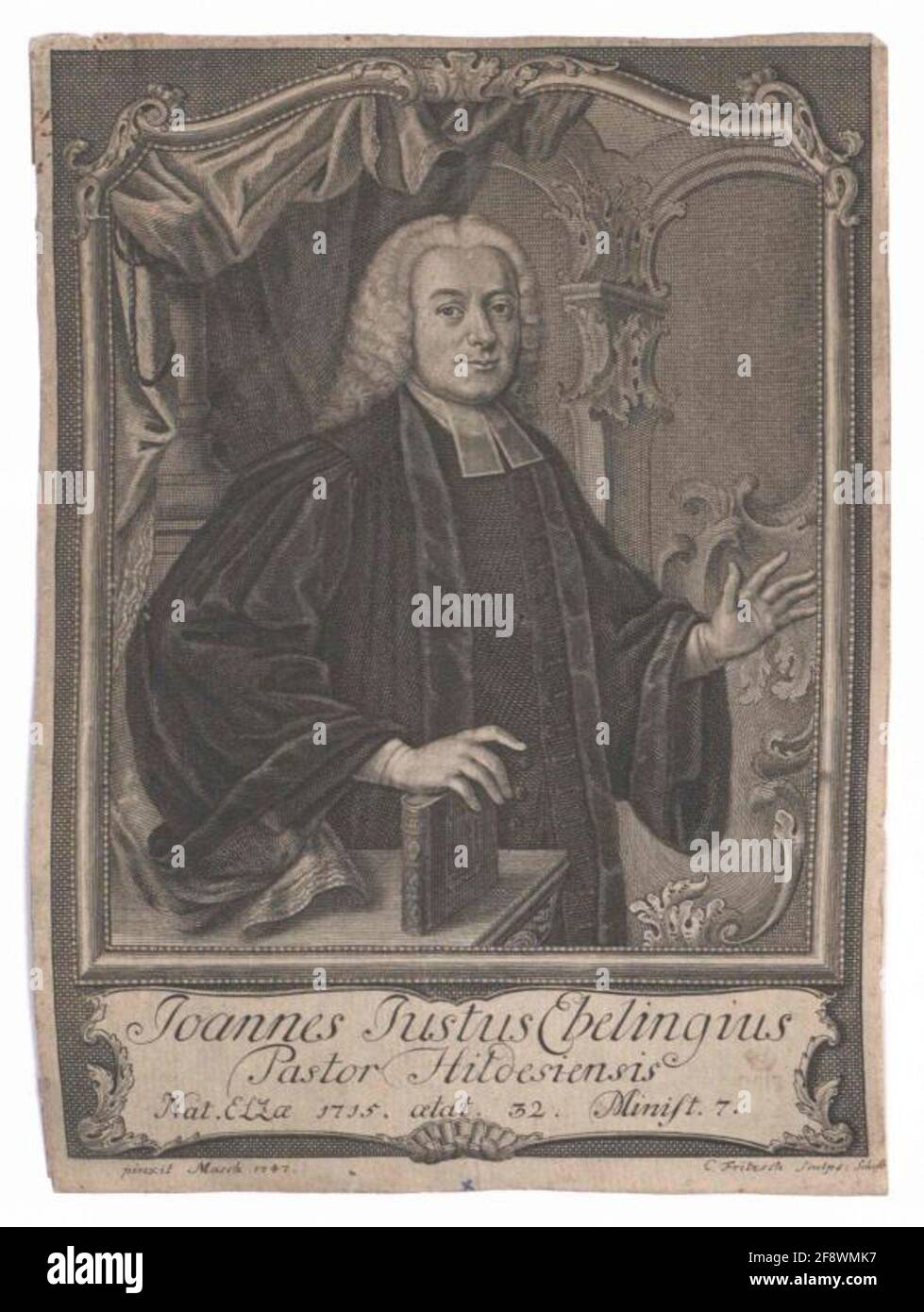 Ebeling, Johann Justus Stock Photo - Alamy