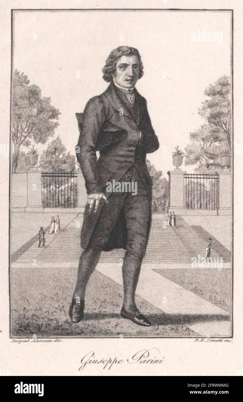Giuseppe parini hi-res stock photography and images - Alamy