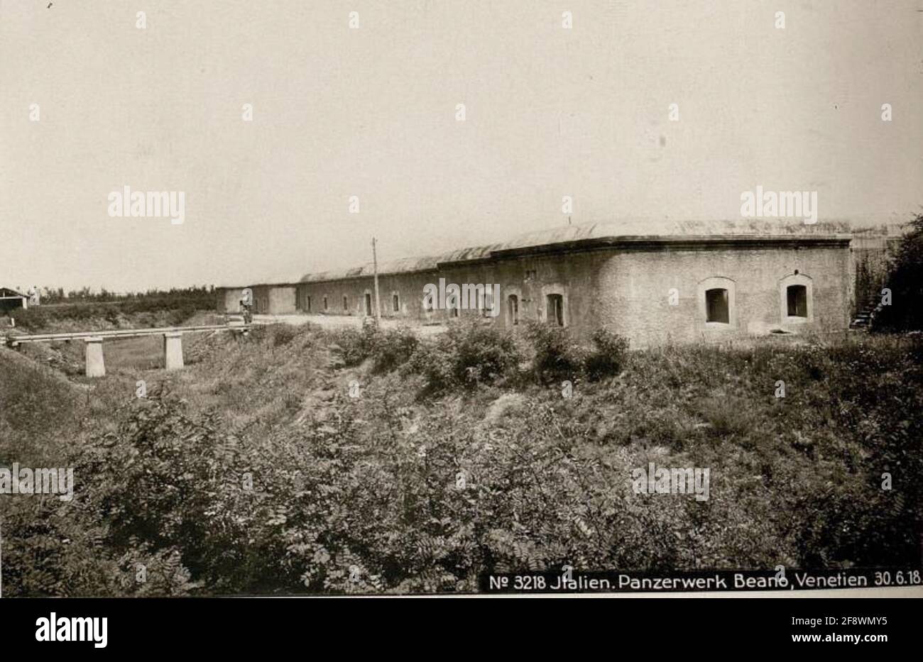 Italy.Panzerwerk Beano, Veneto 30.6.18 Stock Photo - Alamy