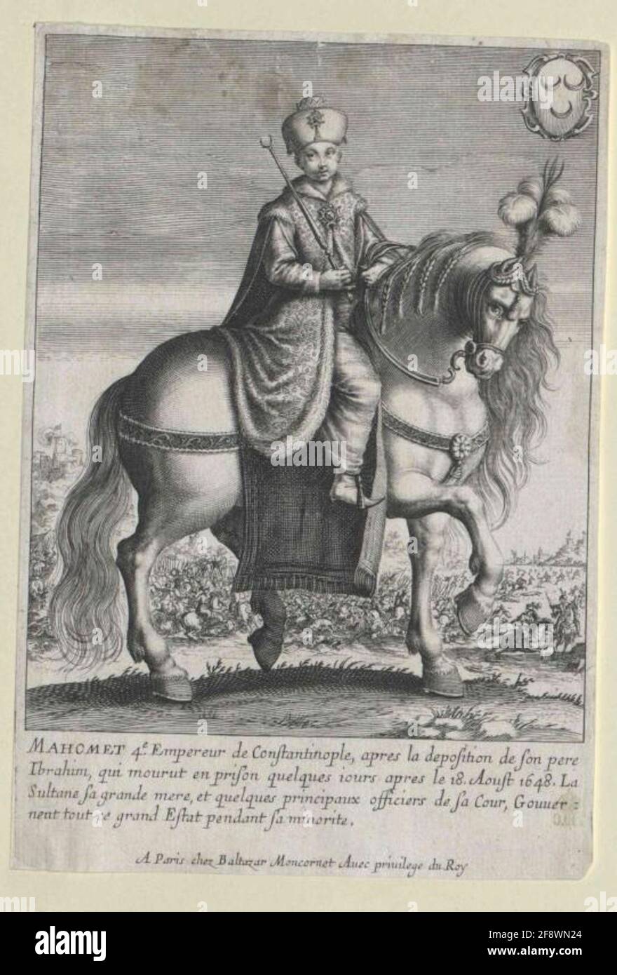 Mohammed IV., Sultan of Turkey Stock Photo - Alamy