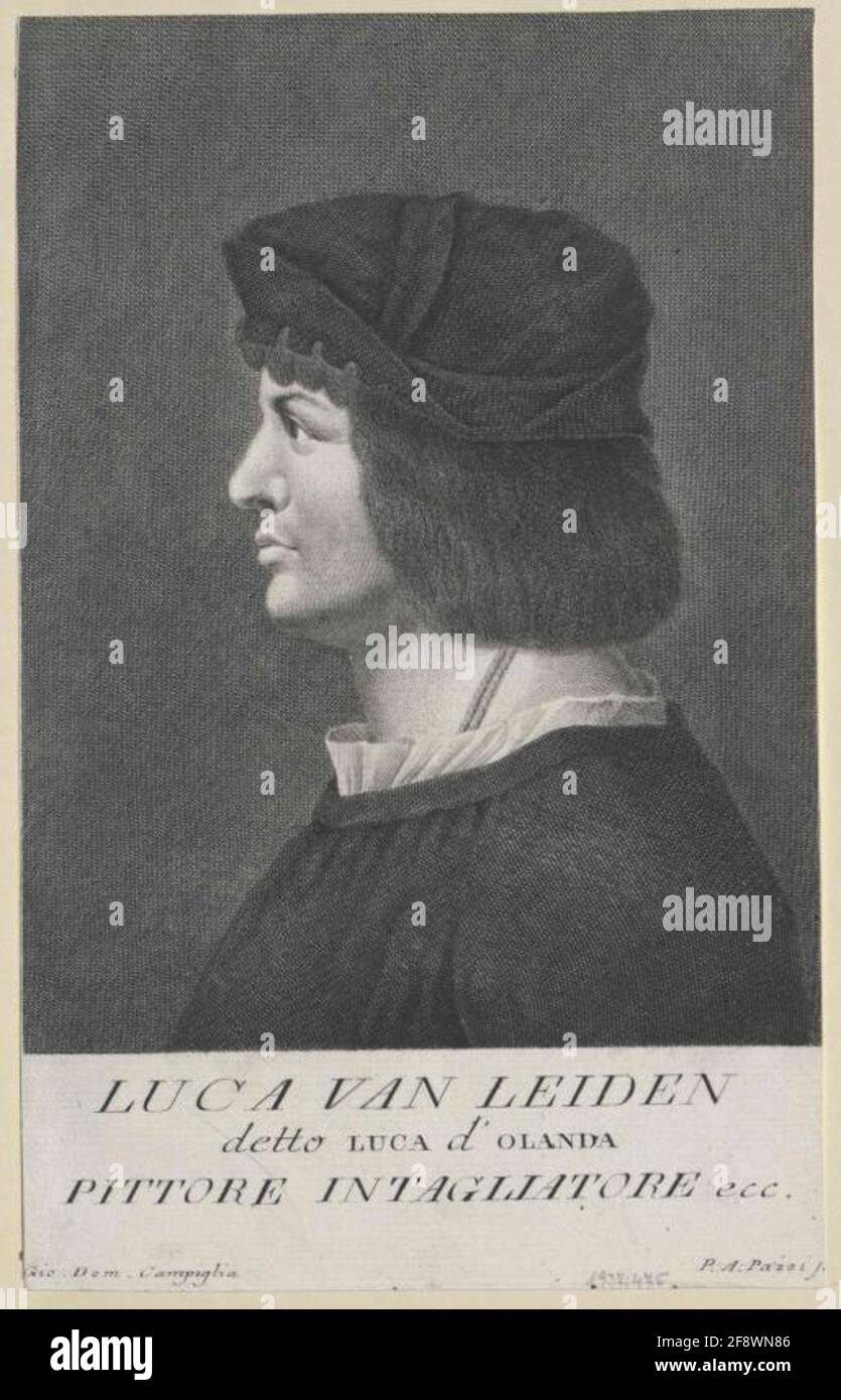 Engraving by lucas van leyden 1494 1533 hi-res stock photography and ...