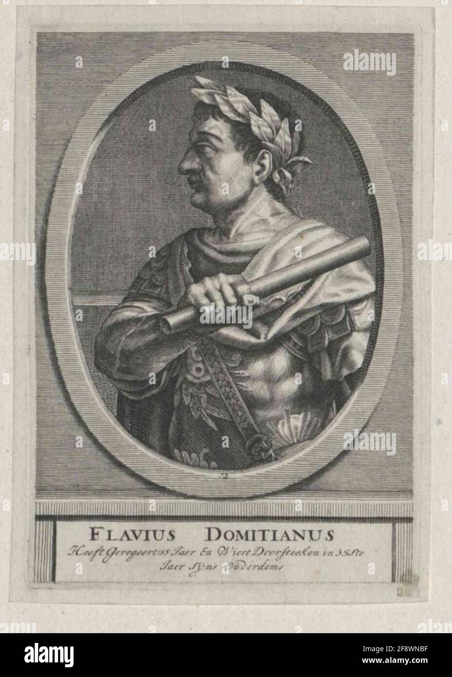 Domitian, Roman emperor Stock Photo - Alamy