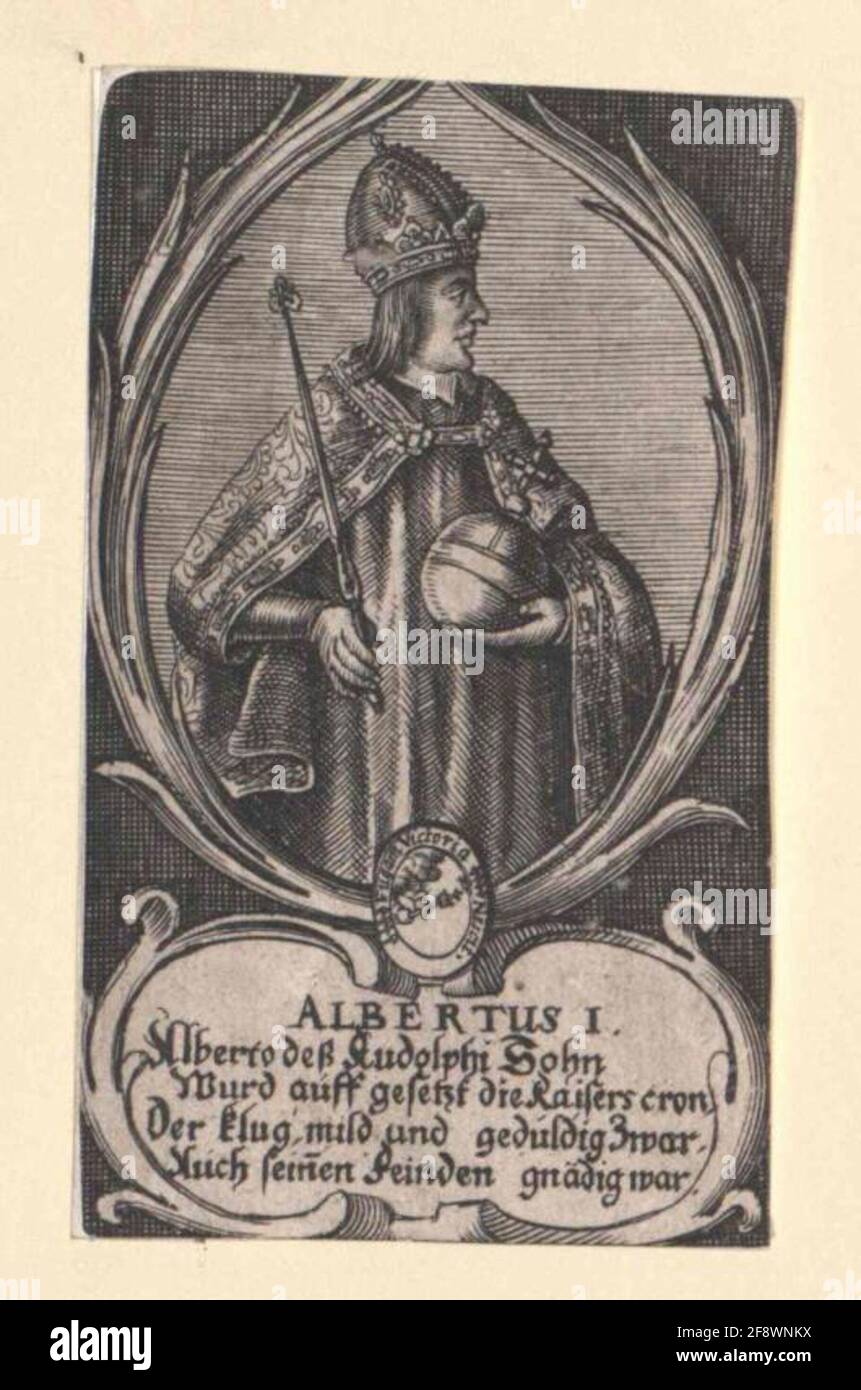Albrecht I, German king Stock Photo - Alamy