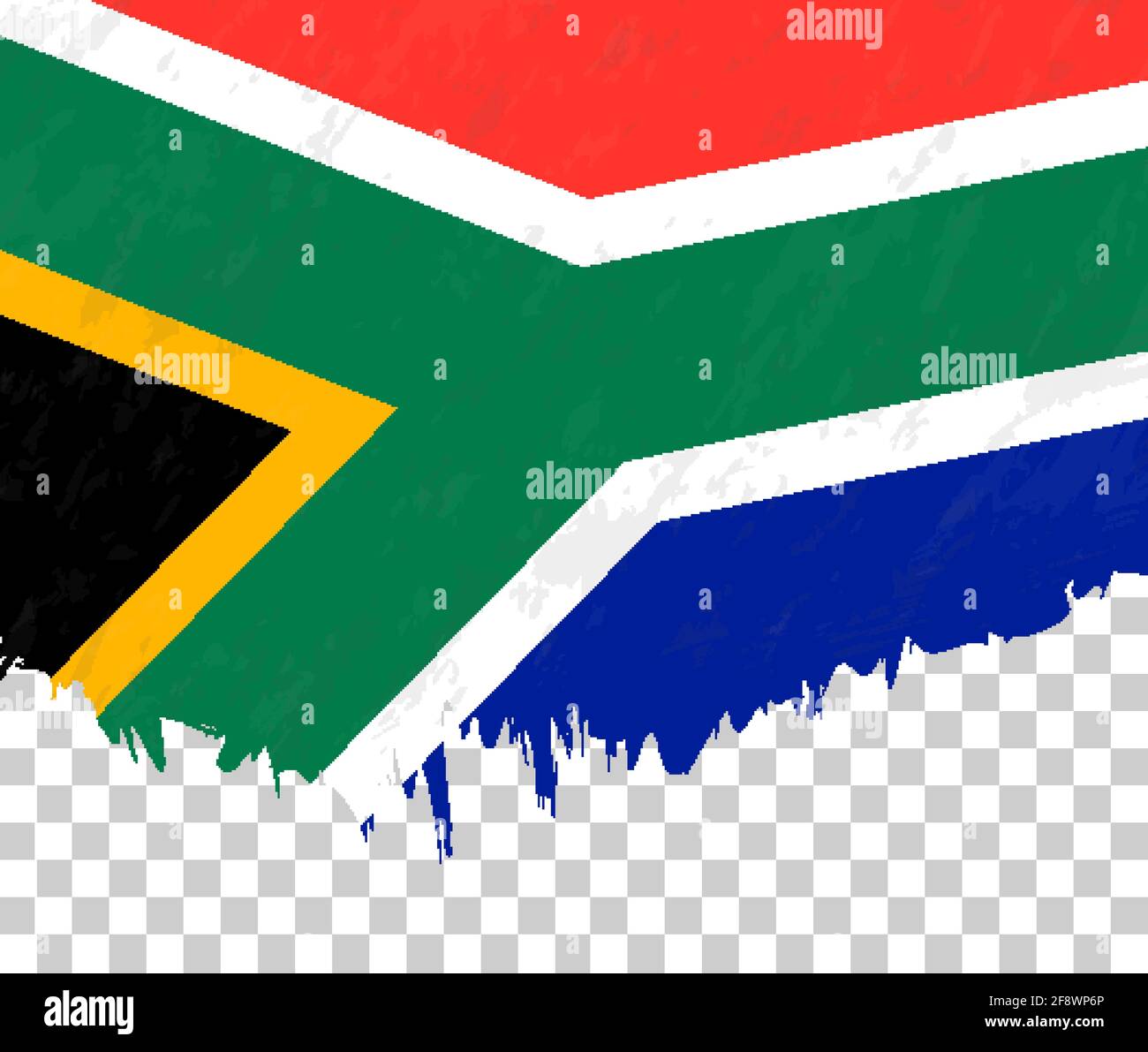 South African Flag Vector