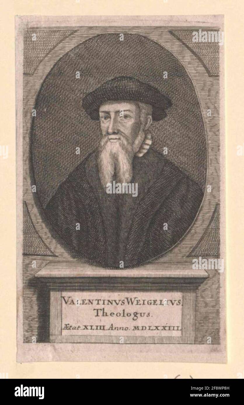 Weigel, Valentin 1626 / 1725 Stock Photo - Alamy