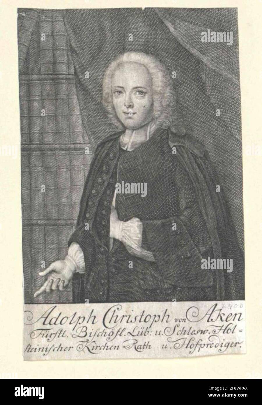 Aken, Adolf Christoph von Stock Photo - Alamy
