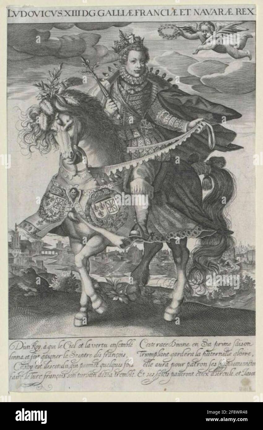Ludwig XIII., King of France Stock Photo - Alamy