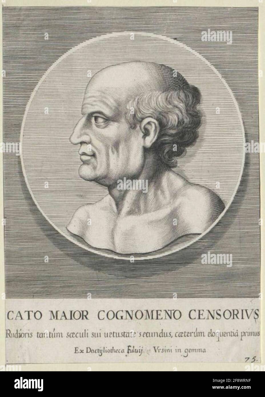 Cato, the Elder Stock Photo - Alamy