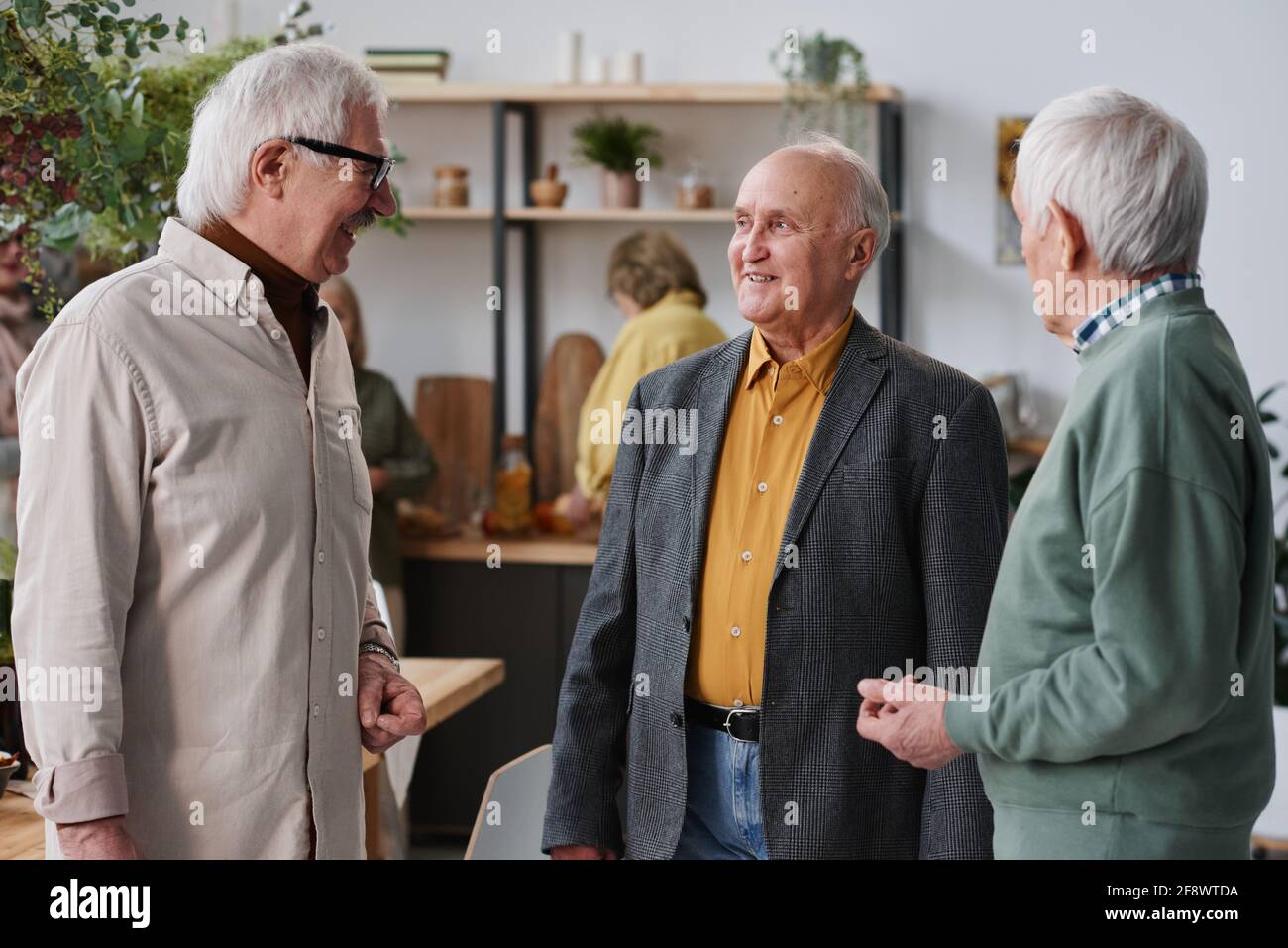 Group Of Senior Males