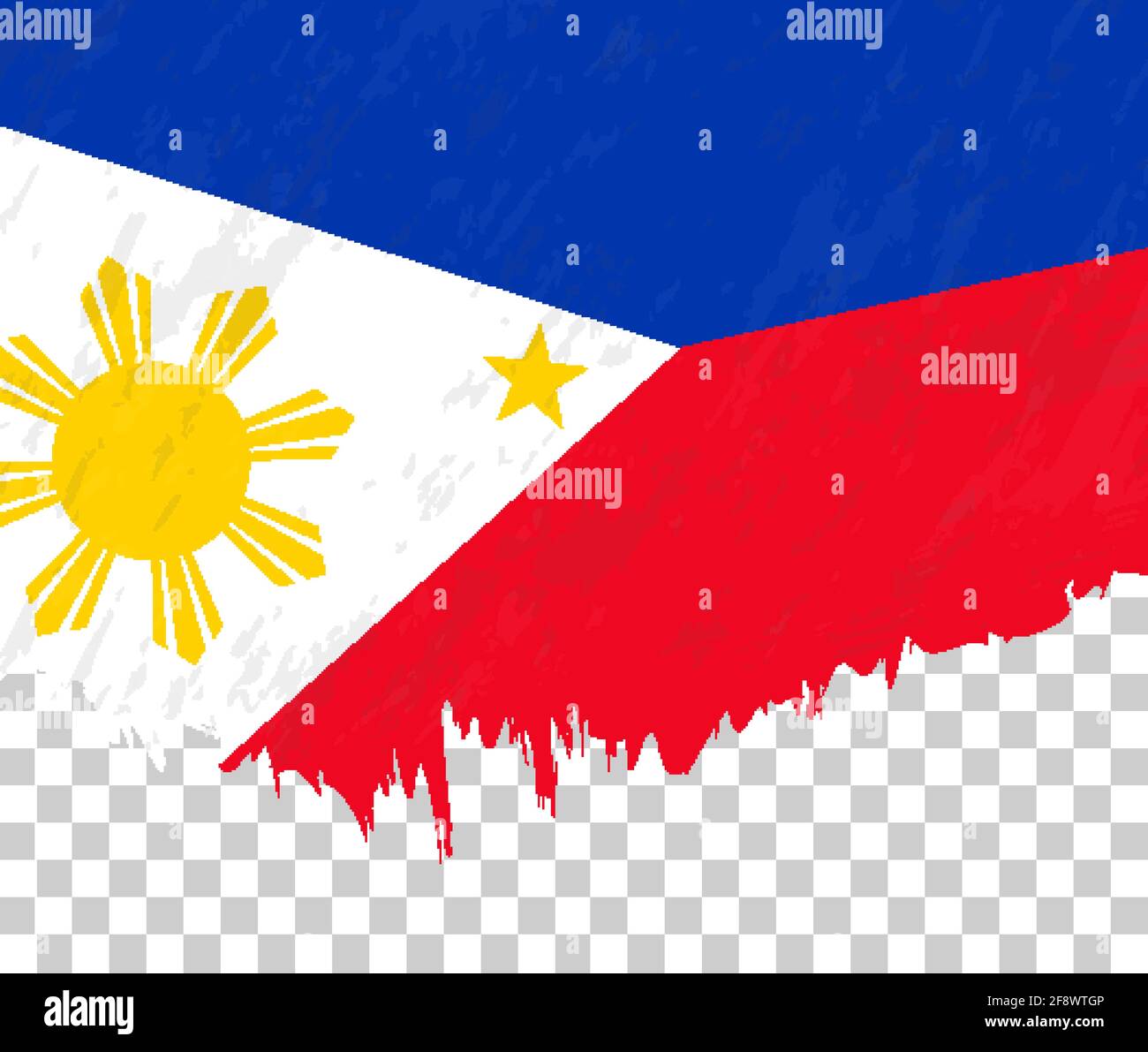Philippines Flag Vertical