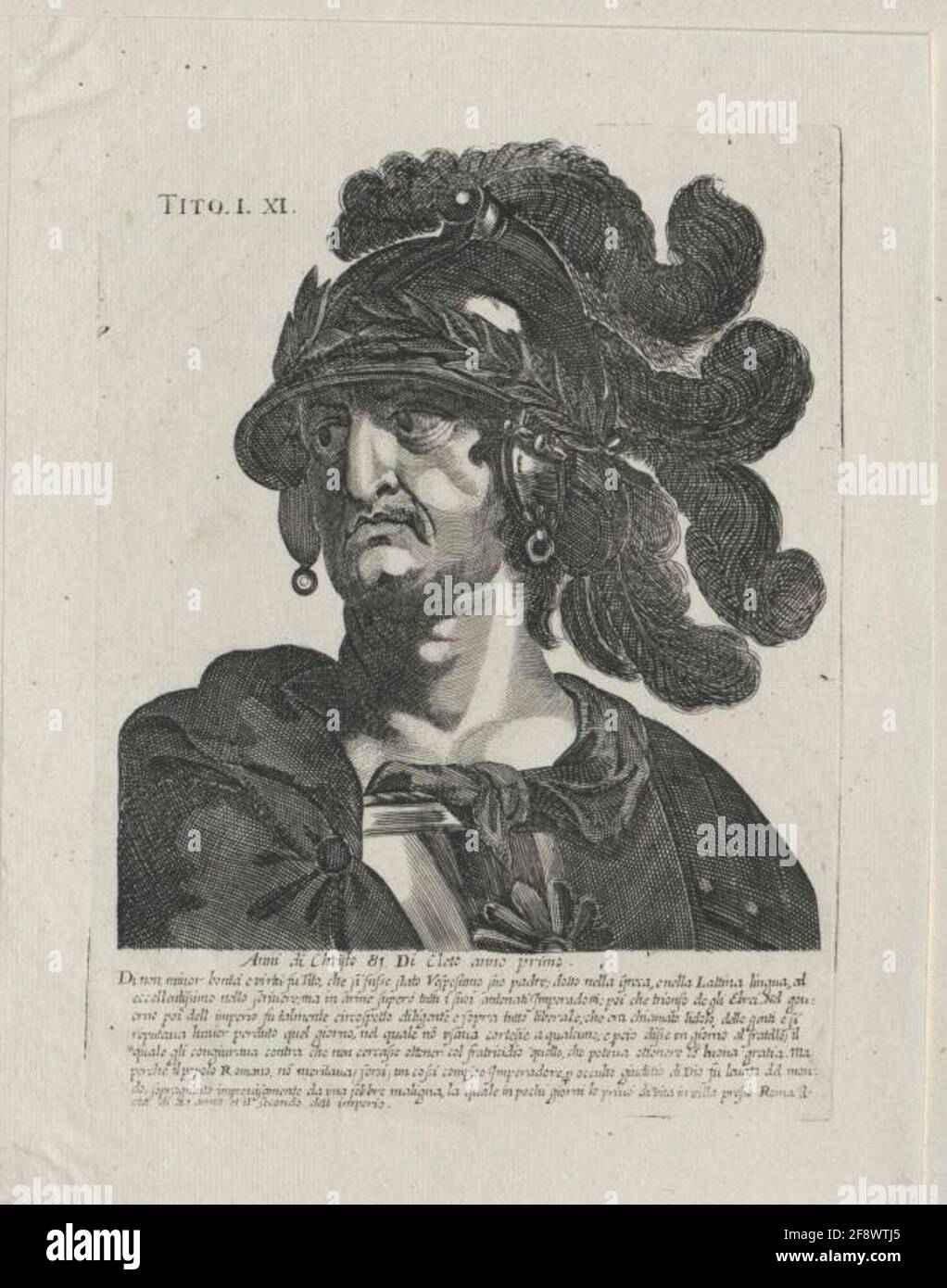 Titus, Roman Emperor Stock Photo - Alamy