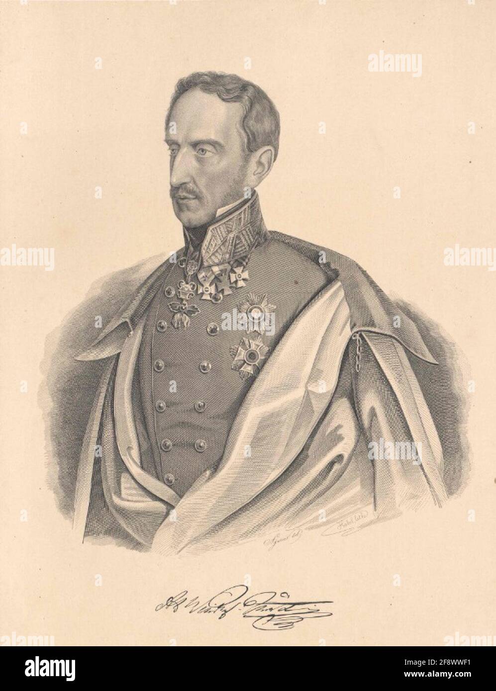 Windisch-Grätz, Alfred Prince Stock Photo - Alamy