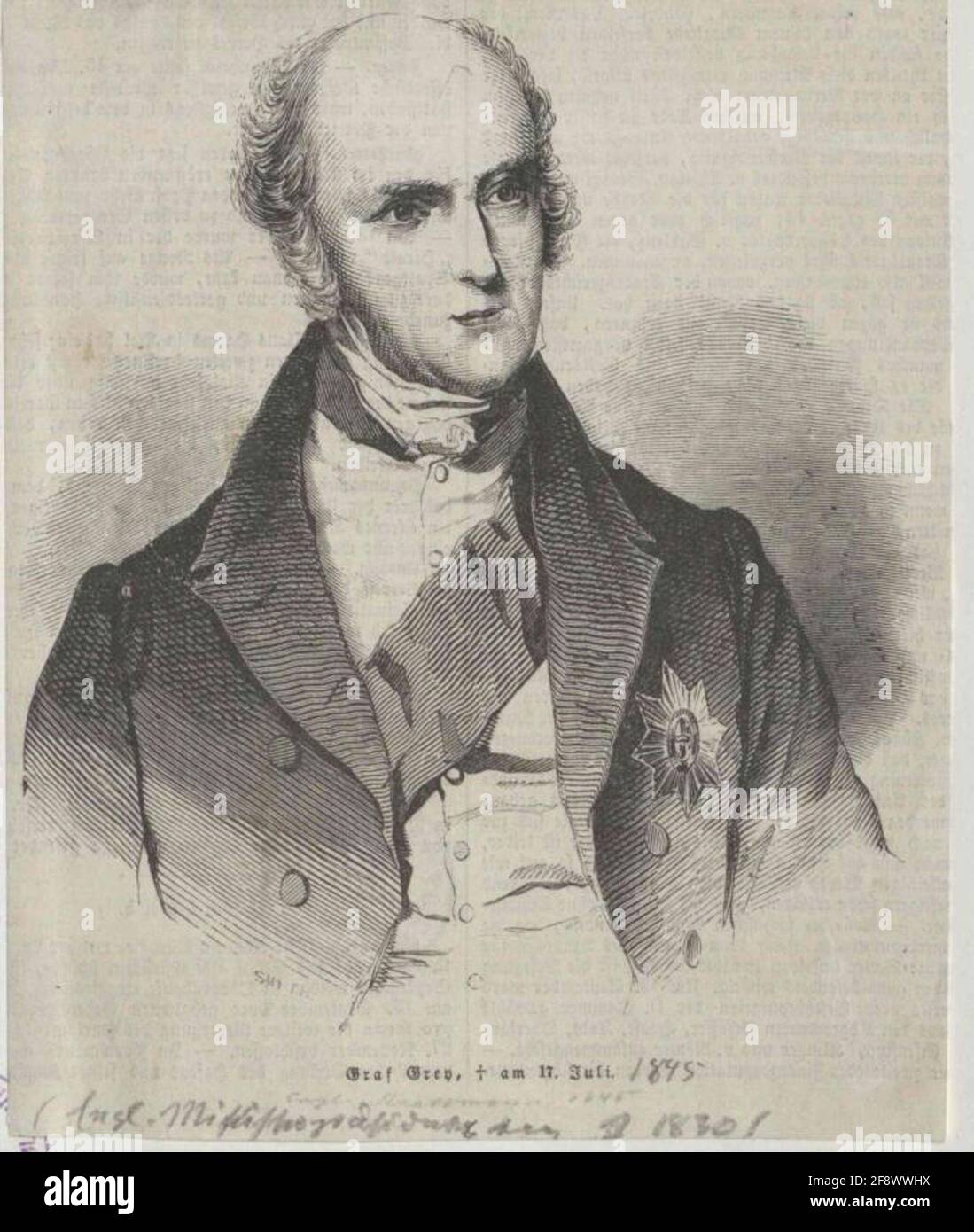 Earl grey prime minister hi-res stock photography and images - Alamy