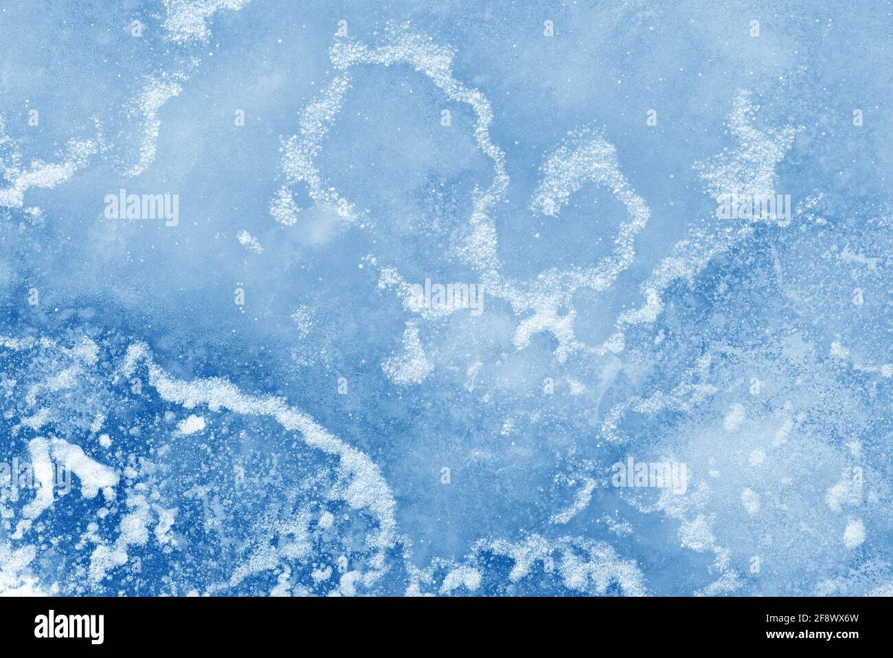 Ice background texture. Frozen water in various geometric abstract ...