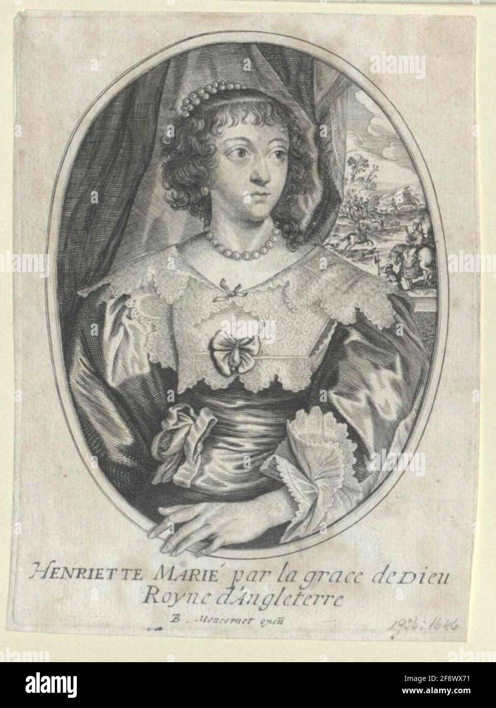Henriette Maria, Princess of France Stock Photo - Alamy