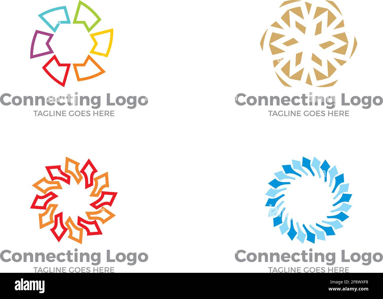 logo design business company vector Stock Vector Image & Art - Alamy