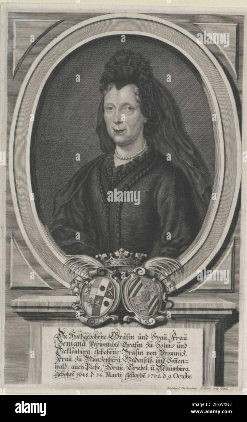 Promnitz, Benigna Countess Stock Photo - Alamy