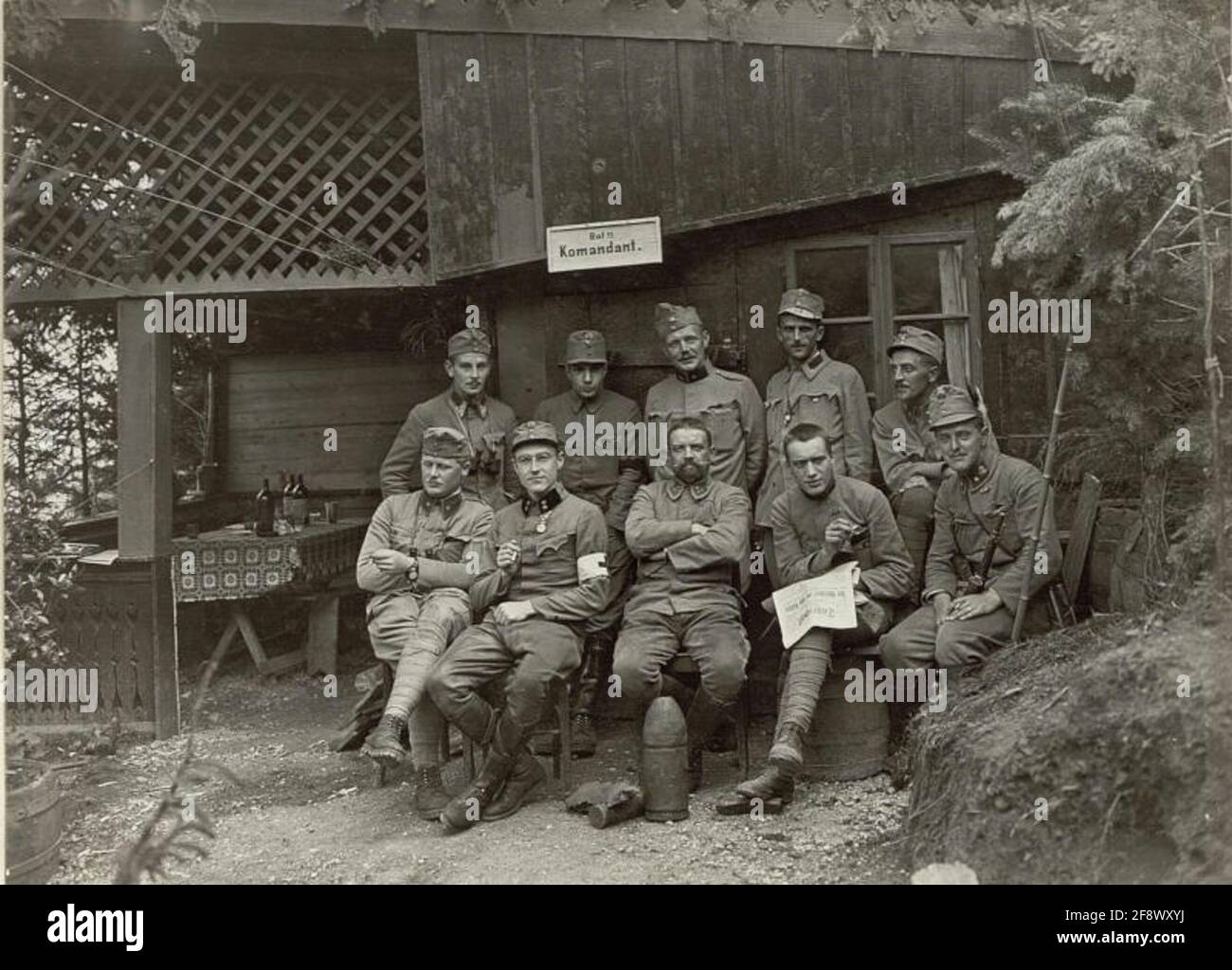 BattailonsKommando Feldjäger battalions Nro. 20 Stock Photo - Alamy
