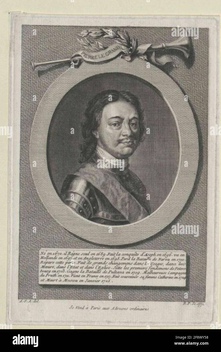 History of peter the great hi-res stock photography and images - Alamy