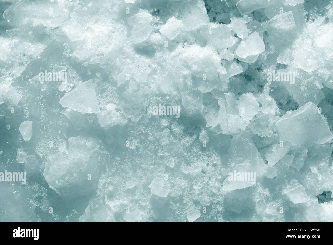 Ice background texture. Frozen water in various geometric abstract ...