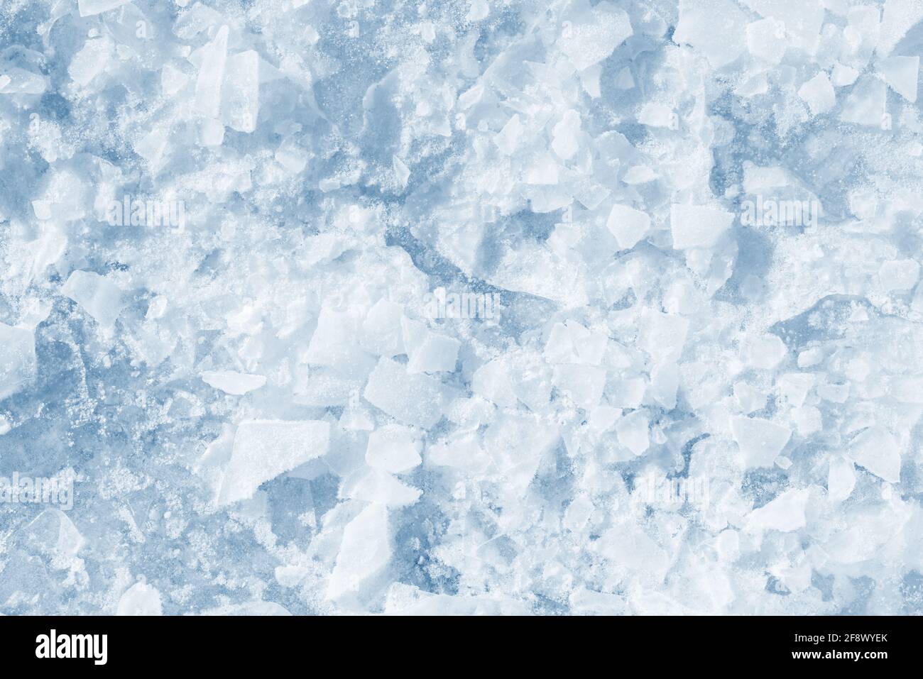 Ice background texture. Frozen water in various geometric abstract ...