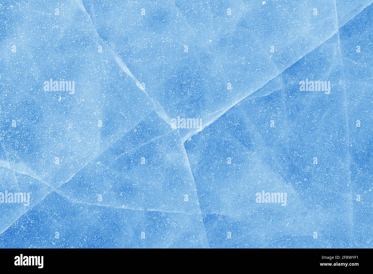 Ice background texture. Frozen water in various geometric abstract ...