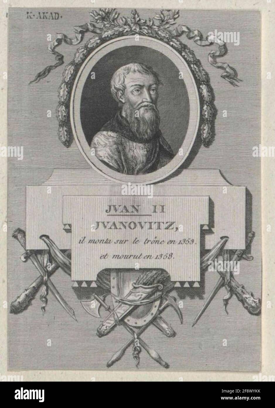 Ivan II., Grand Duke of Russia Stock Photo - Alamy