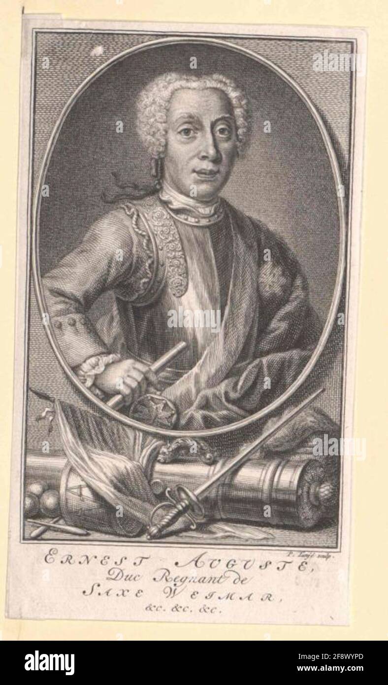 Ernst August I, Duke of Sachsen-Weimar-Eisenach Stock Photo - Alamy