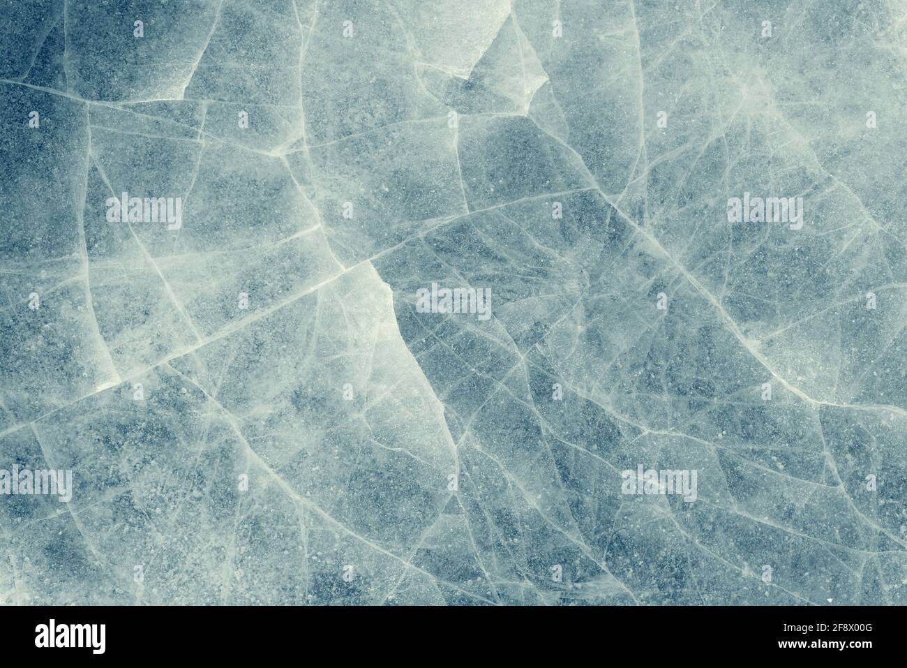 Ice background texture. Frozen water in various geometric abstract ...