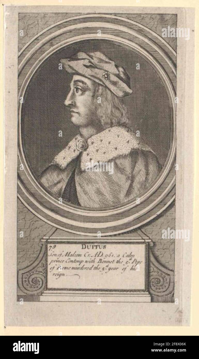 Duffus, King of Scotland Stock Photo - Alamy