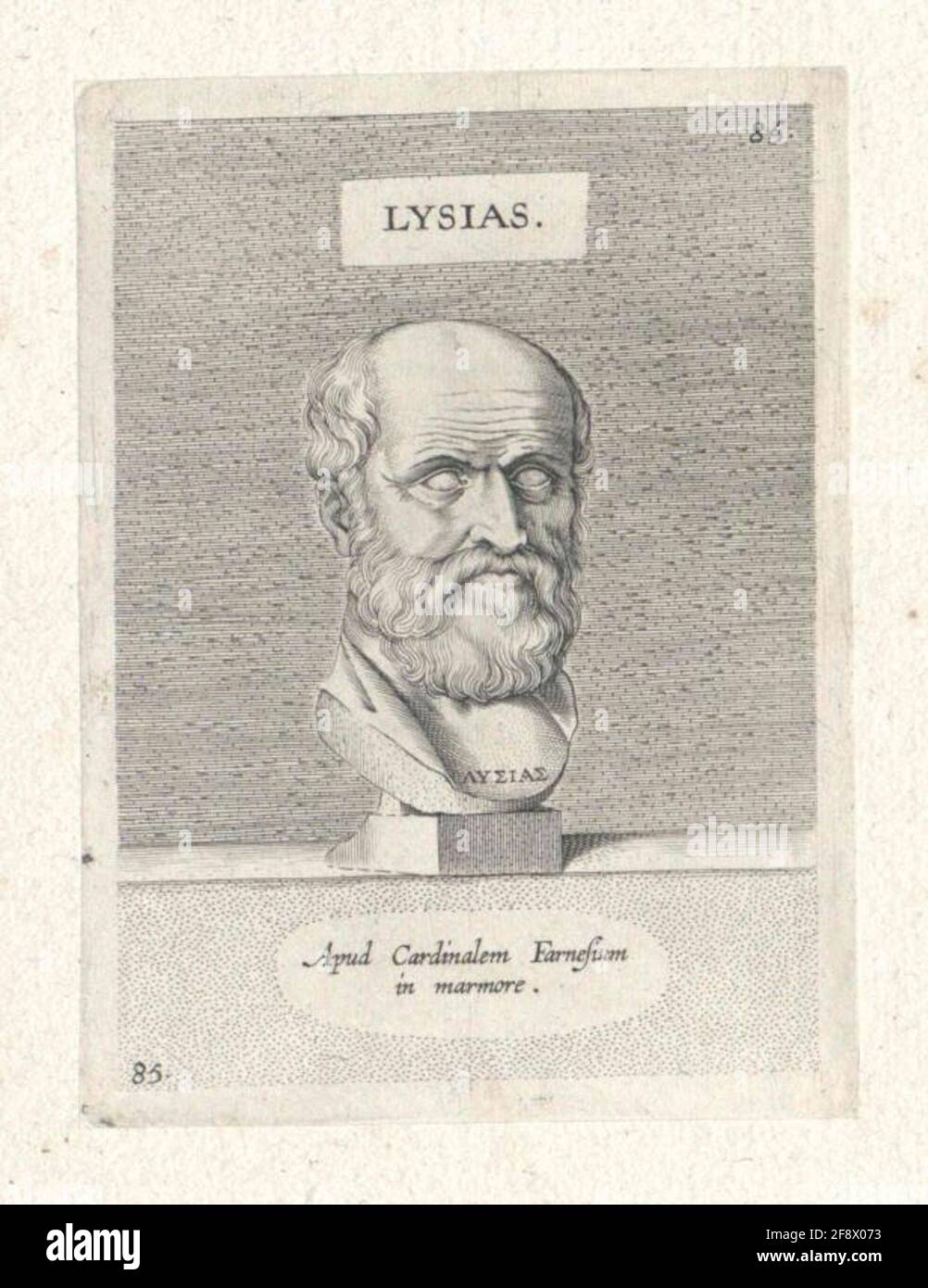 Lysias hi-res stock photography and images - Alamy