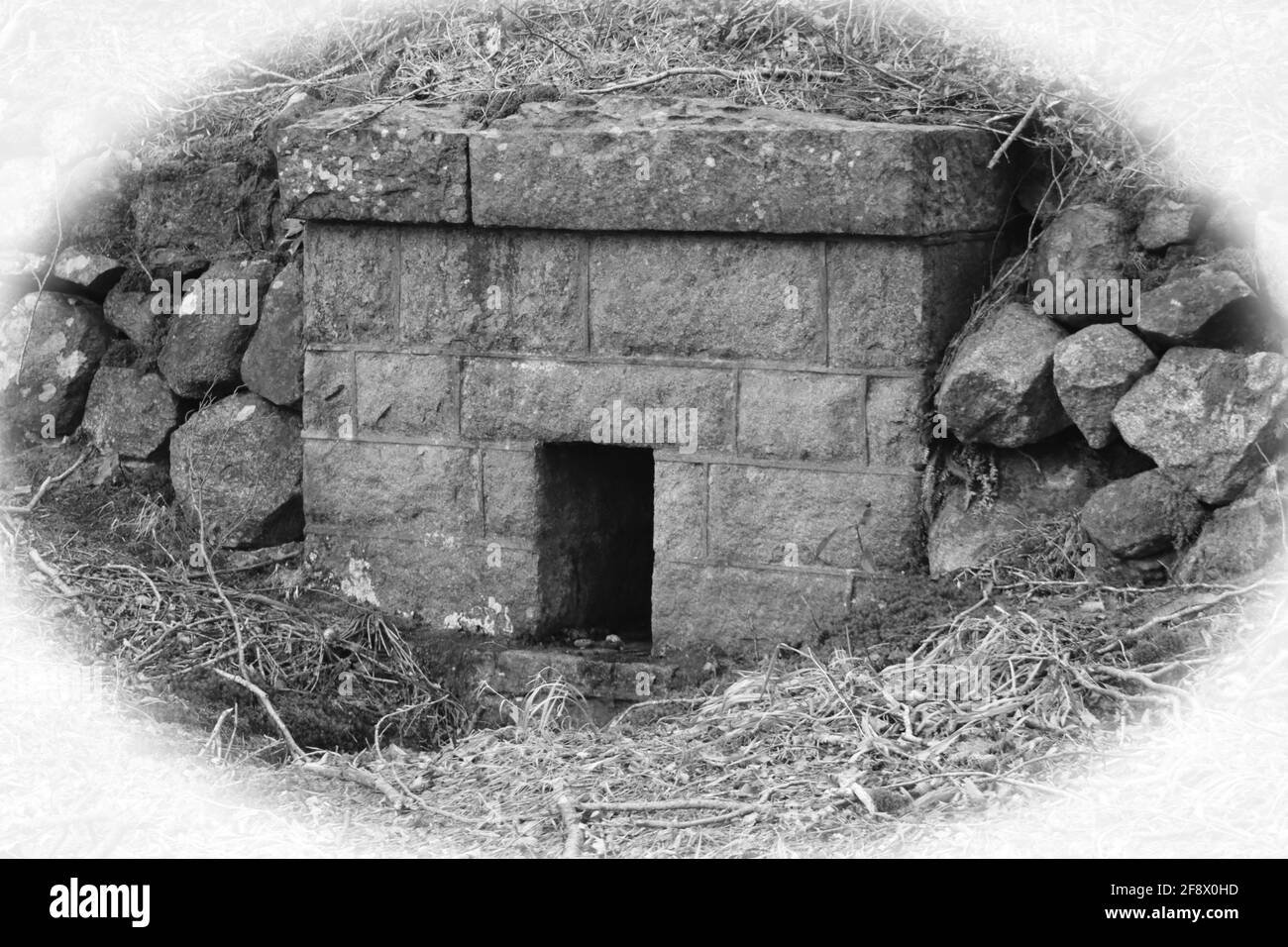 County down countryside Black and White Stock Photos & Images - Alamy