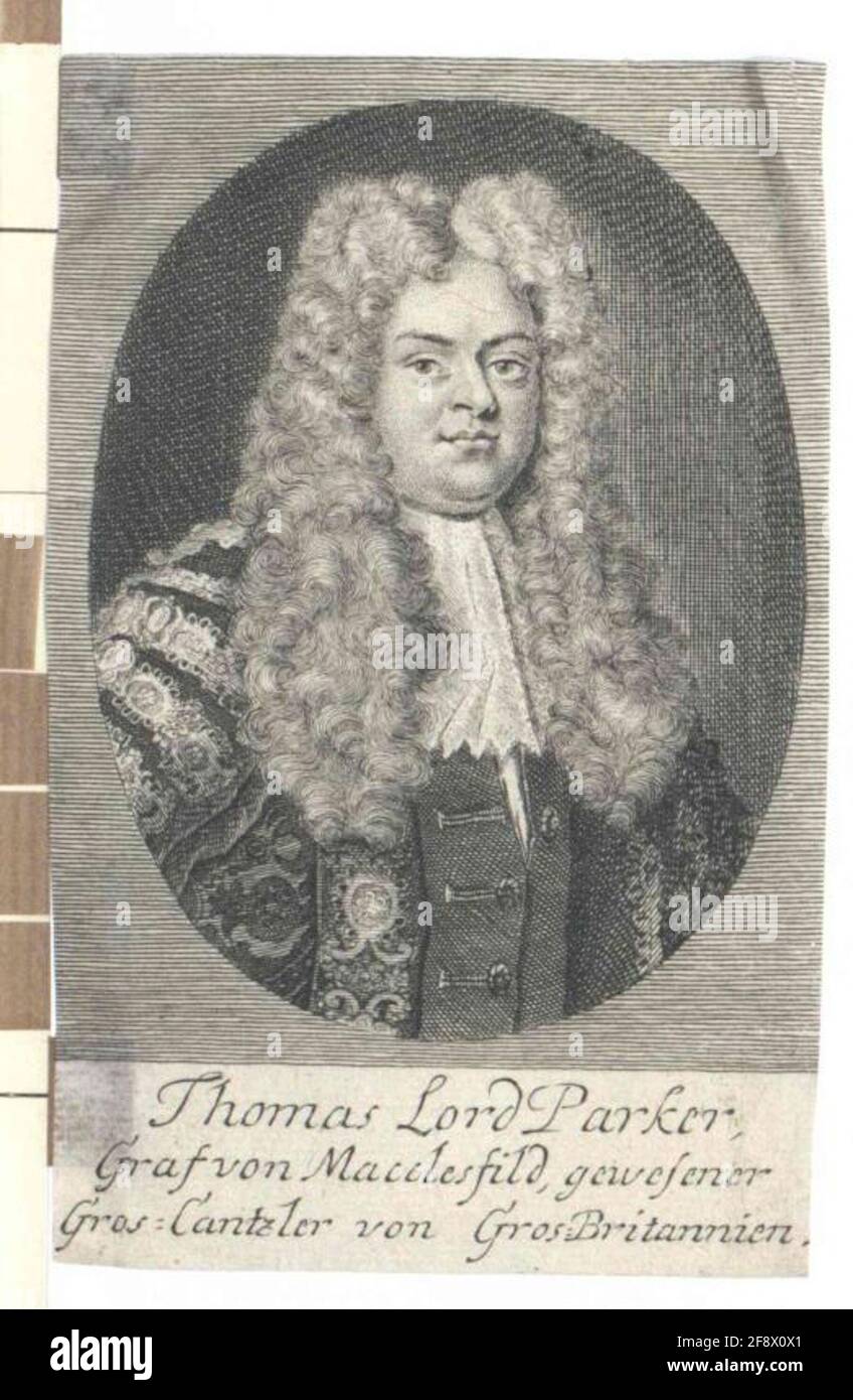 Parker, 1. Earl of Macclesfield, Thomas Stecher: Bernigeroth, Martin ...