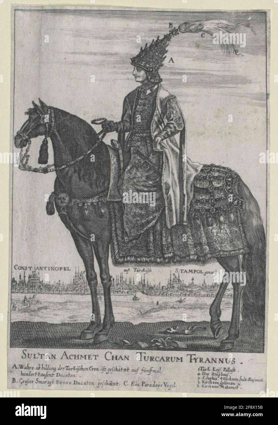 Achmet I., Sultan of Turkey Stock Photo - Alamy