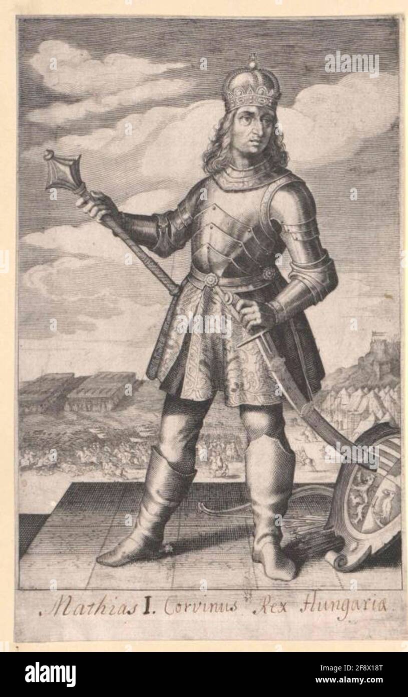 Matthias I. Corvinus, King of Hungary Stock Photo - Alamy