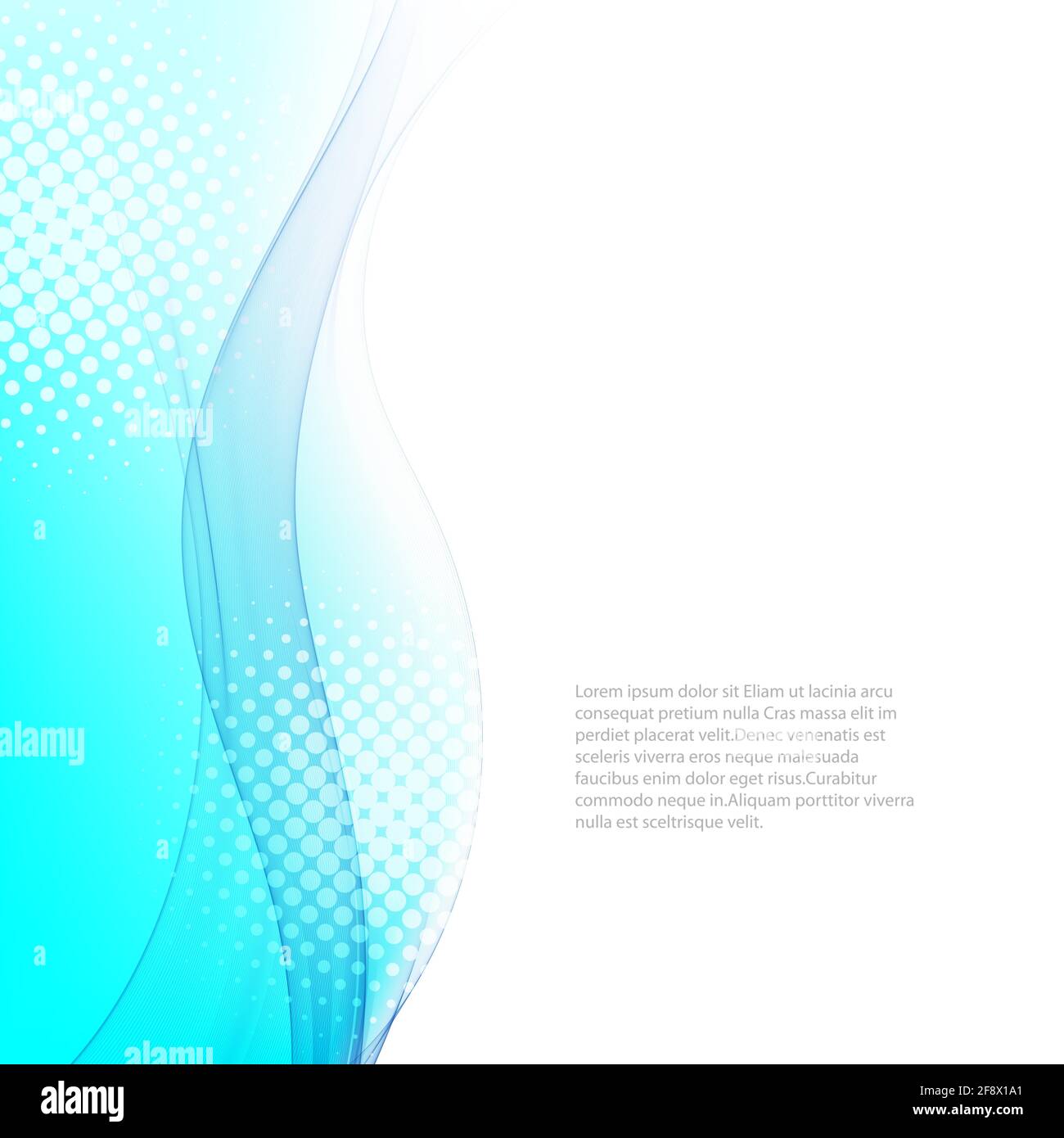 Abstract blue wave element Wave flow background Stock Vector Image ...