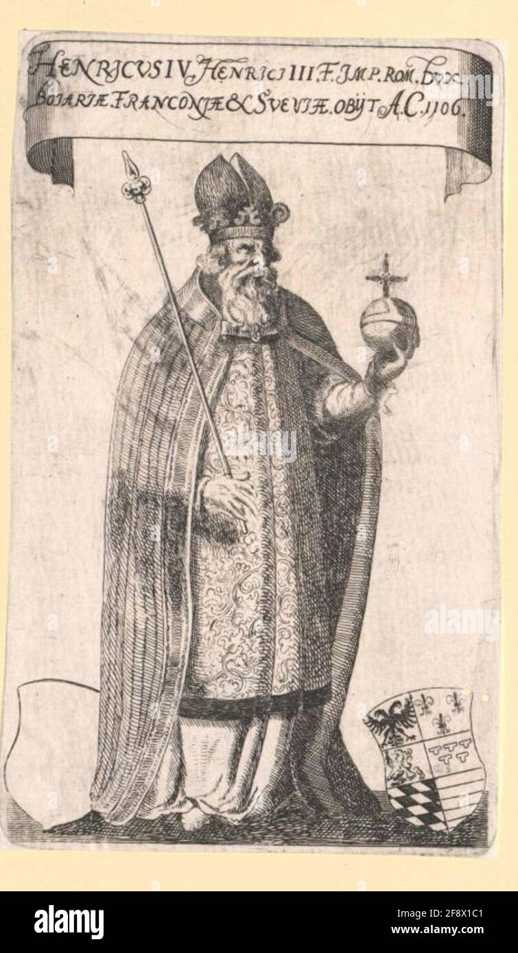 Heinrich IV., Roman-German Emperor Stock Photo - Alamy