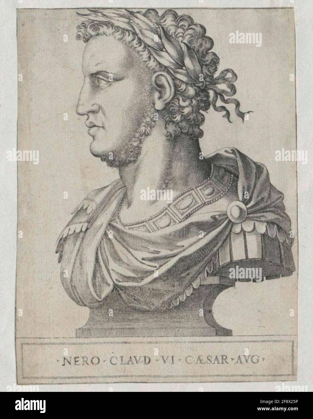 Nero, Roman emperor Stock Photo - Alamy