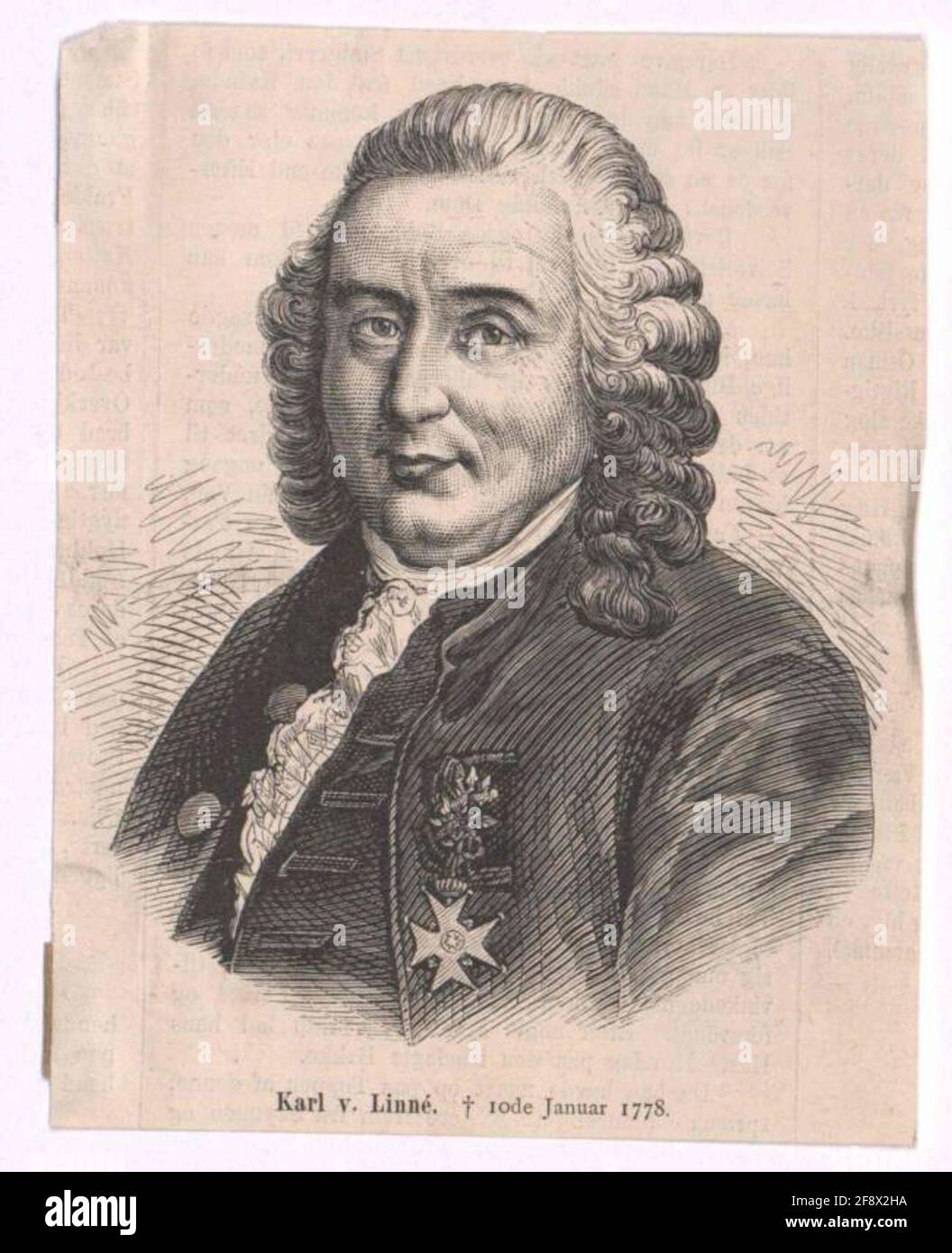 Linné, Charles of Stock Photo - Alamy