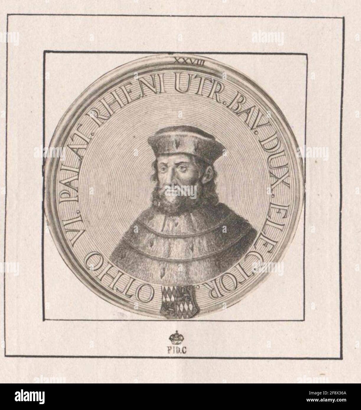 Otto II, the illustrious Duke of Bavaria Stock Photo - Alamy